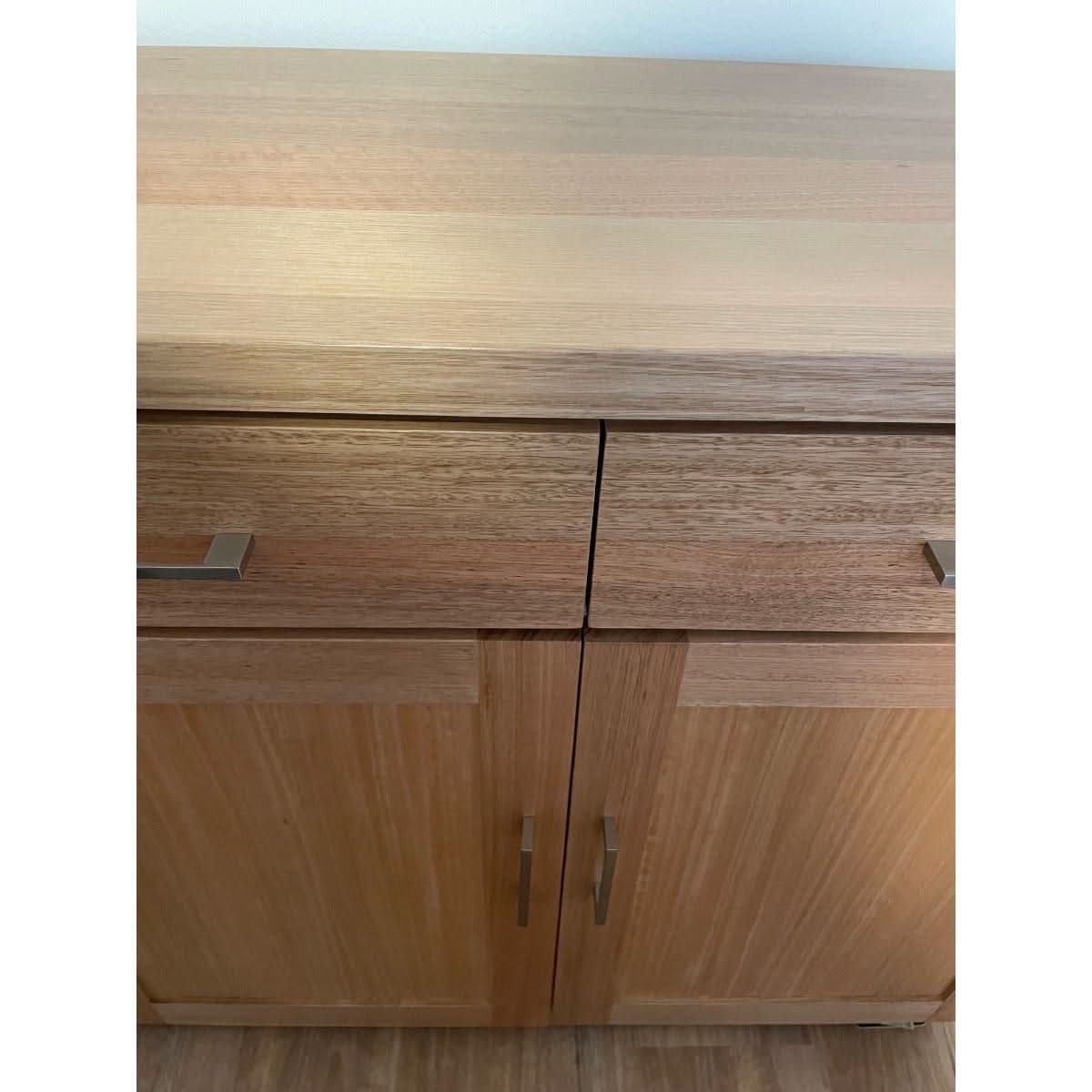 ANYA SOLID VICTORIAN ASH BUFFET/SIDEBOARD 4 DOORS & 4 DRAWERS WHEAT ...