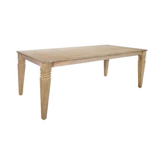 MOLLEN MINDI WOOD DINING TABLE IN NEW NATURAL 200CM | MyChocolateWood